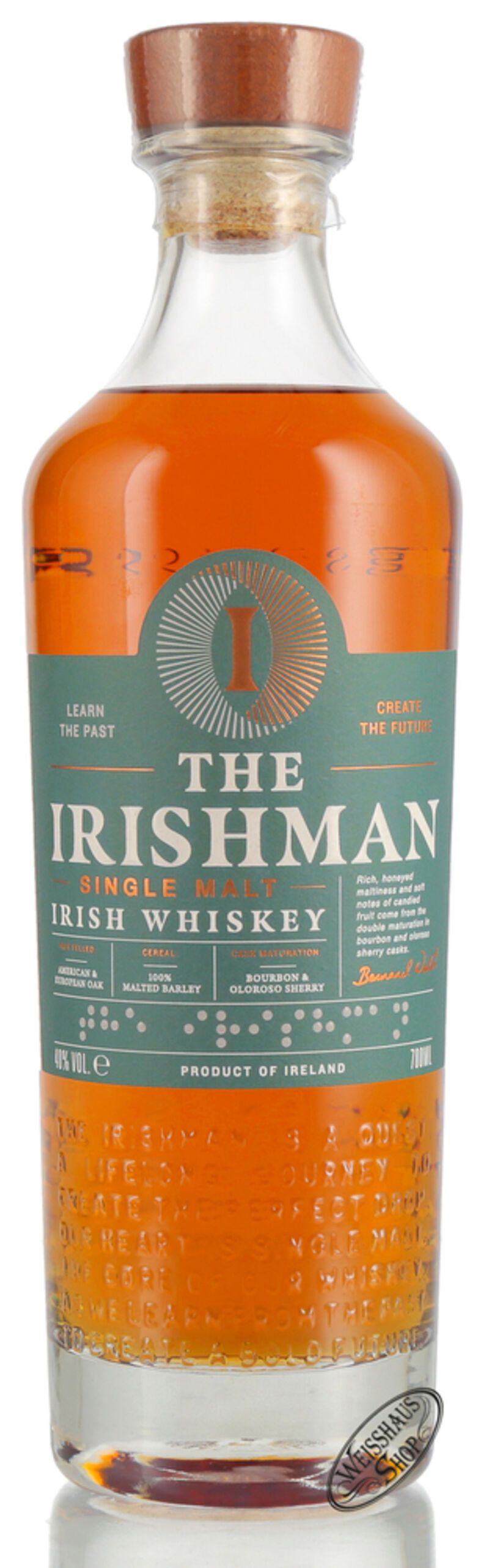 The Irishman Irish Single Malt Whiskey 40% vol. 0,70l | Weisshaus Shop