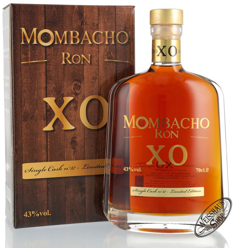 Mombacho XO Single Cask Nicaragua Rum 43% vol. 0,70l | Weisshaus Shop