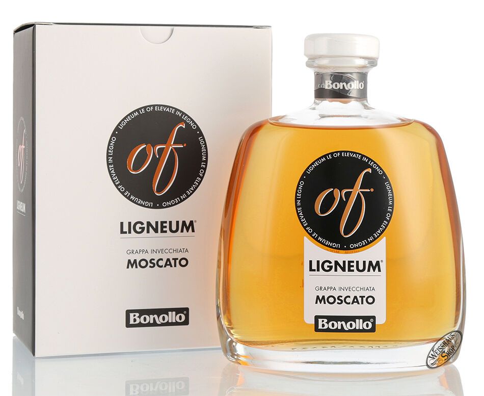 Bonollo Grappa of Ligneum Moscato 42% vol. 0,70l | Weisshaus Shop