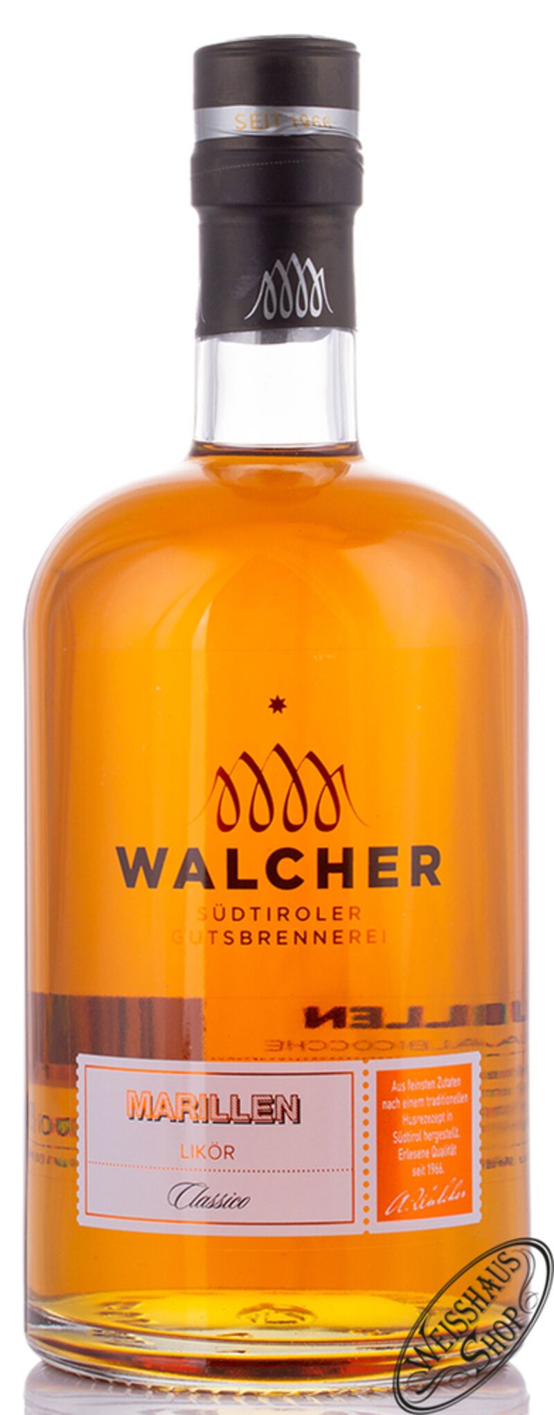 Walcher Liquore all’Albicocca 28% vol. 0,70l | Weisshaus Shop