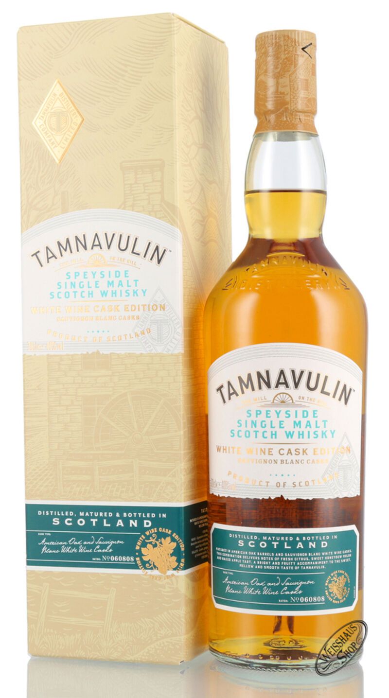 Tamnavulin Sauvignon Blanc Cask Edition Whisky 40% vol. 0,70l ...