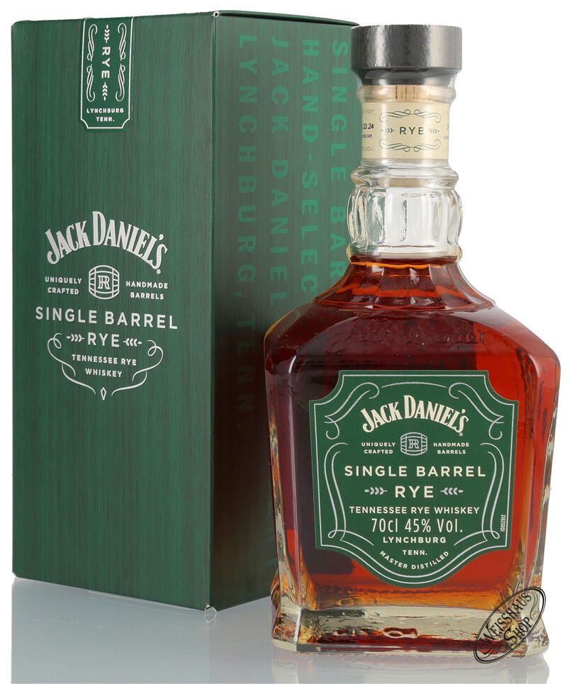 Jack Daniel's Single Barrel Rye Whiskey 45% vol. 0,70l | Weisshaus Shop
