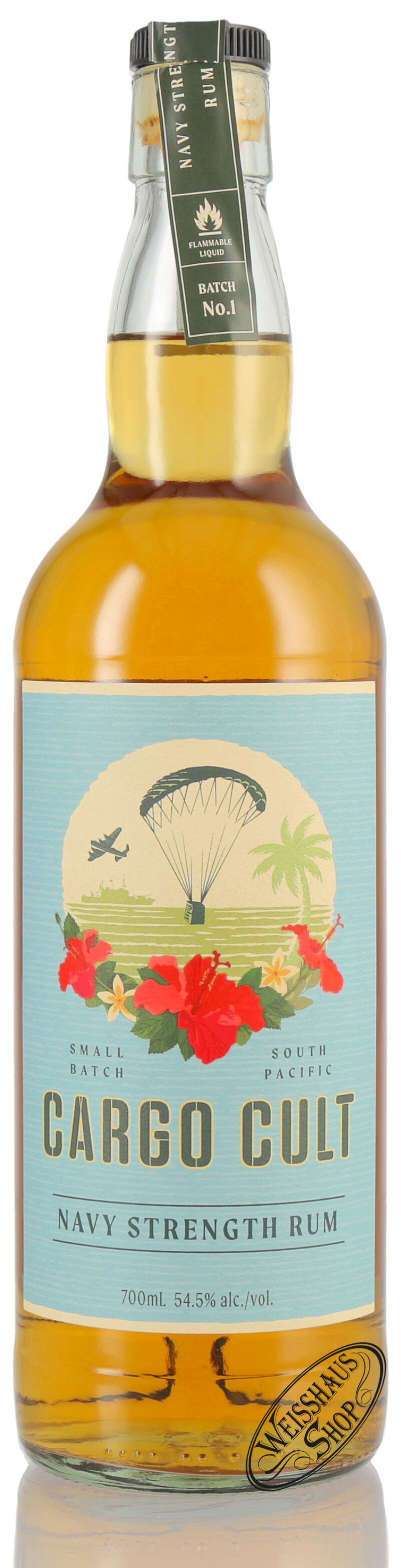 Cargo Cult Navy Strength Rum 54,5% vol 0,70l | Weisshaus Shop