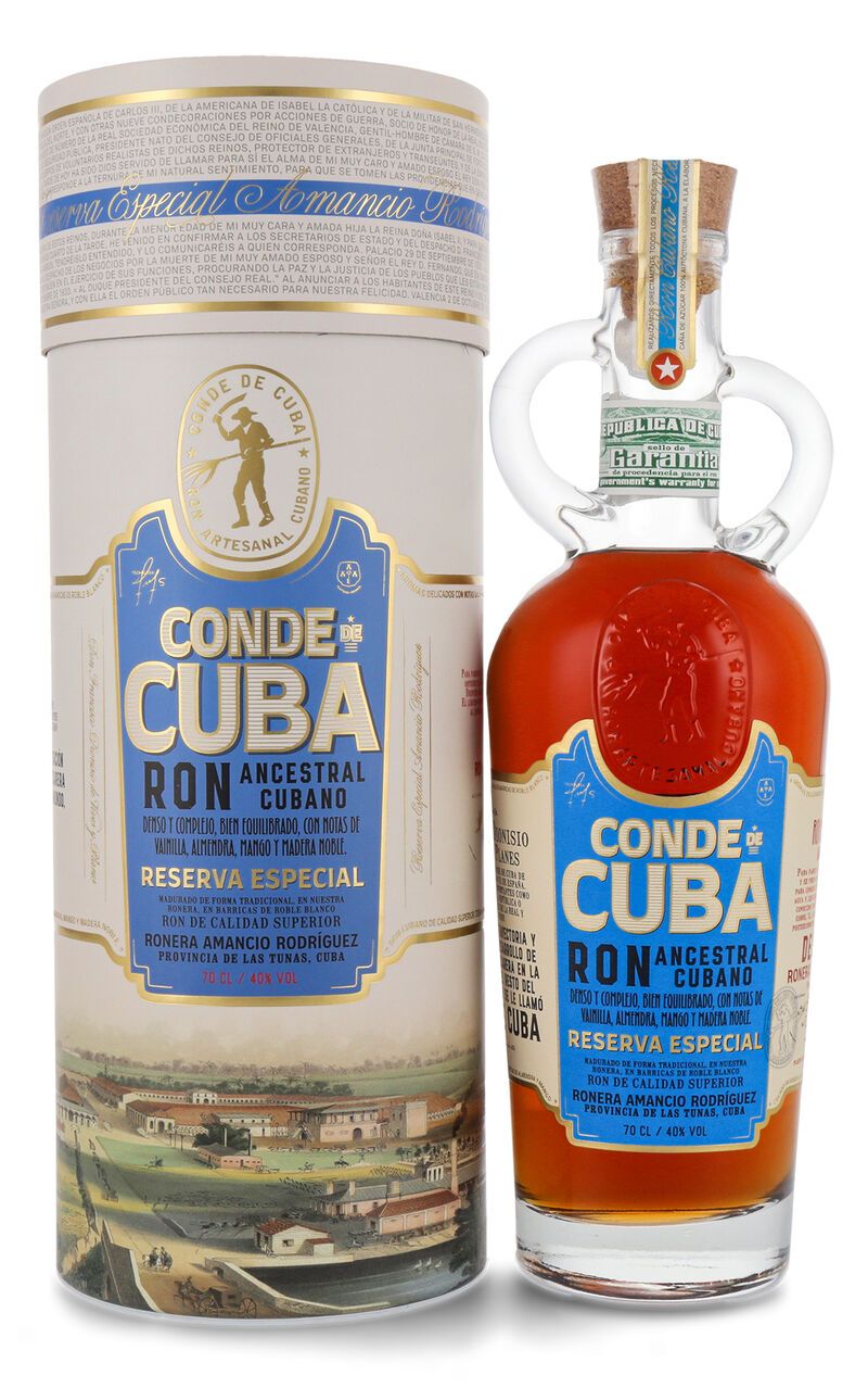 Conde de Cuba Reserva Especial Rum 40% vol. 0,70l | Weisshaus Shop
