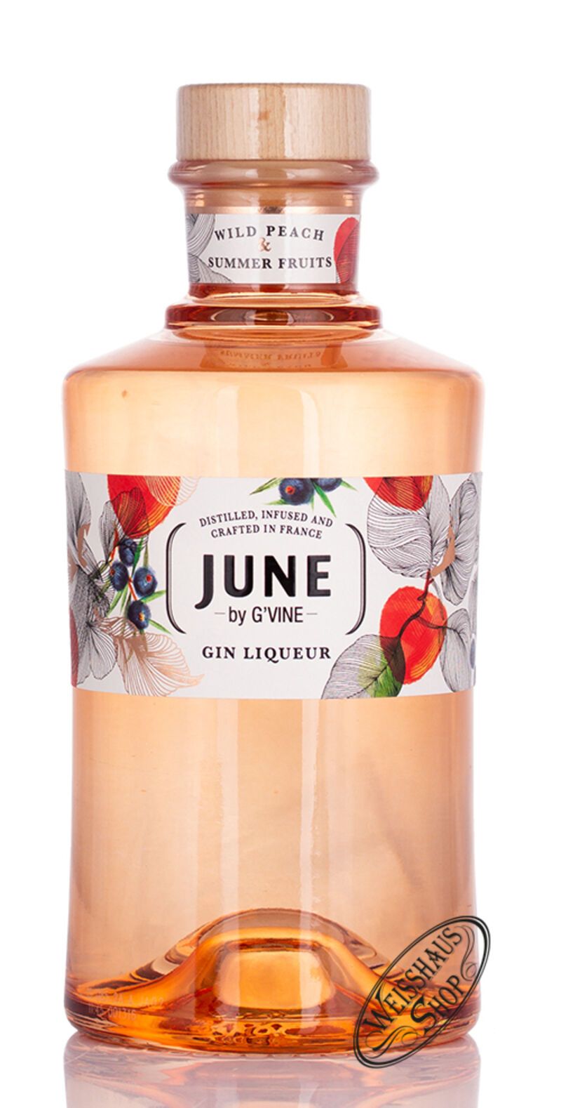 June by G-Vine Peach & Summer Fruits Gin Liqueur 37,5% vol. 0,70l ...