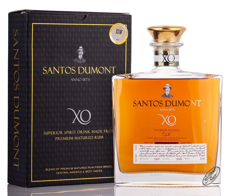 Santos Dumont XO 40% vol. 0,70l | Weisshaus Shop