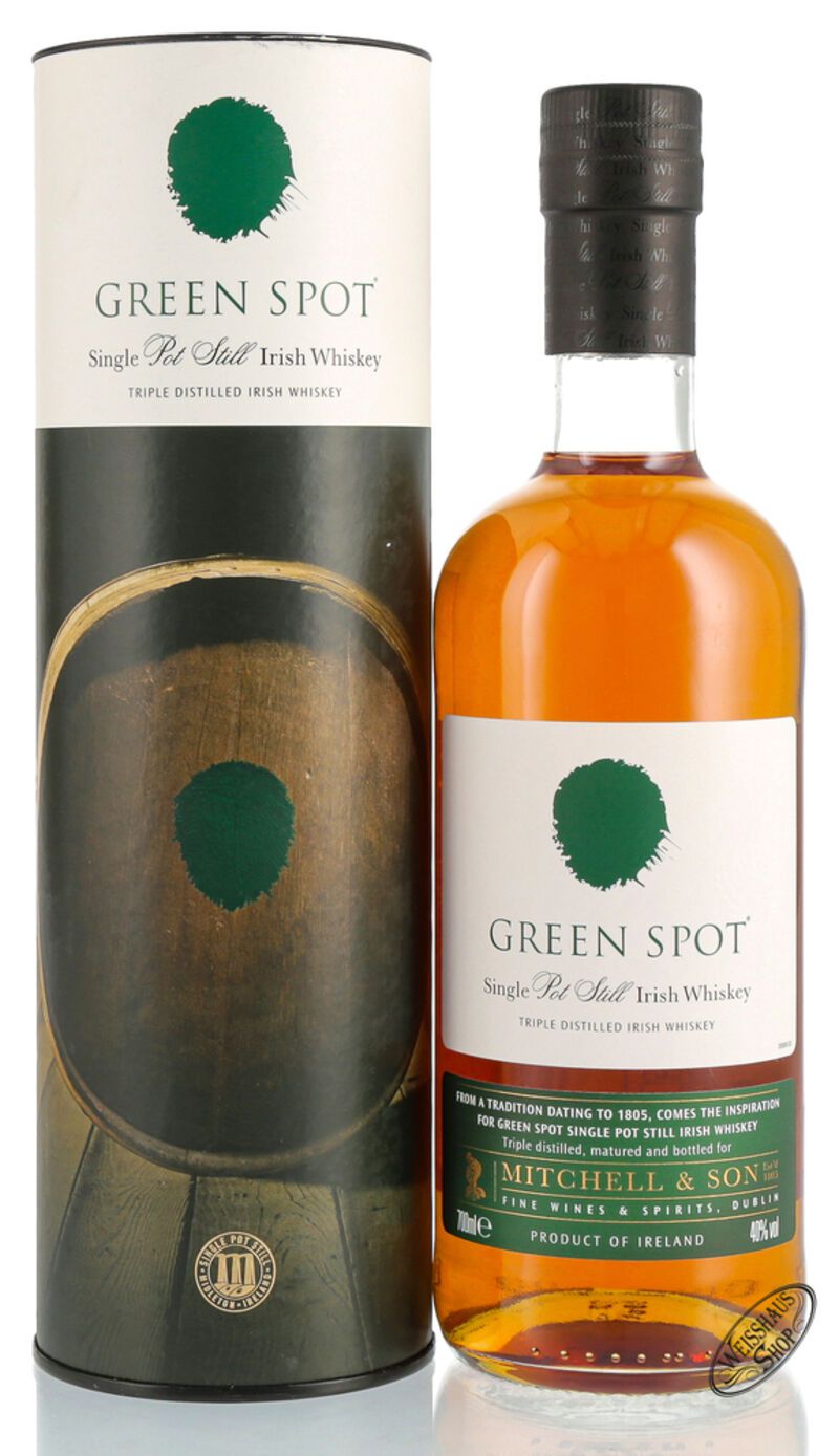 Green Spot Irish Whiskey 40% vol. 0,70l | Weisshaus Shop