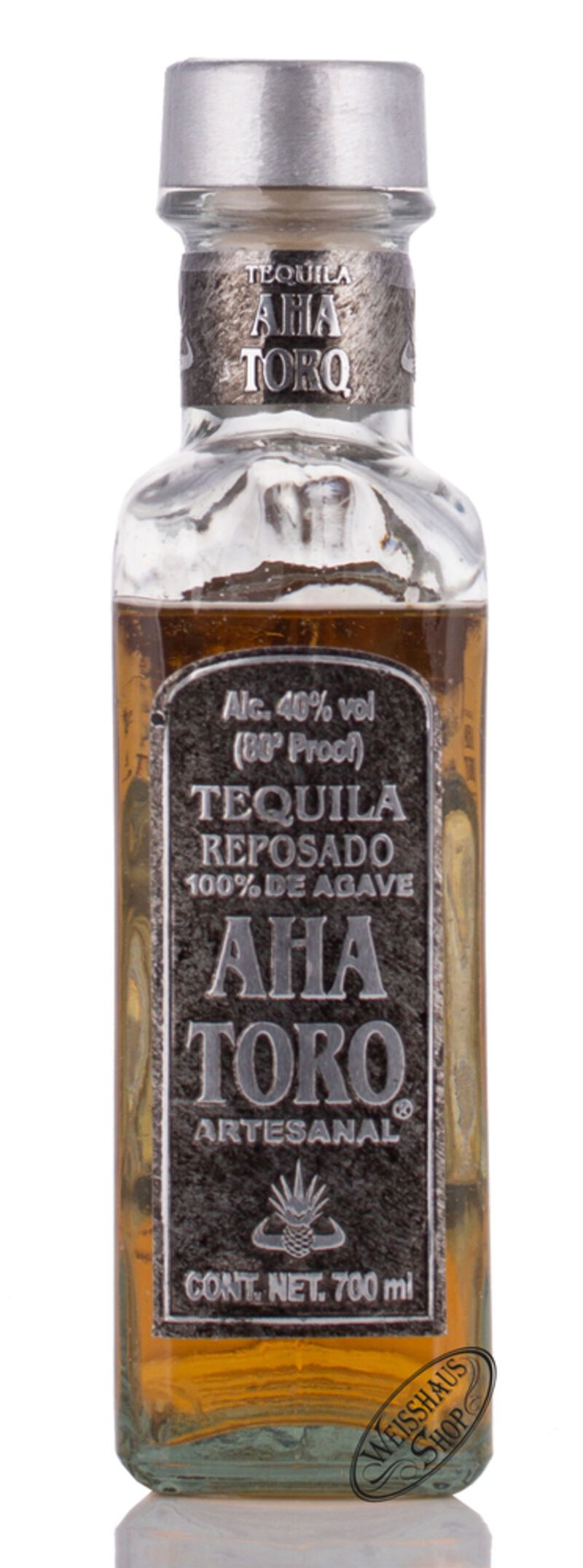 Aha Toro Reposado Tequila 40% vol. 0,70l | Weisshaus Shop