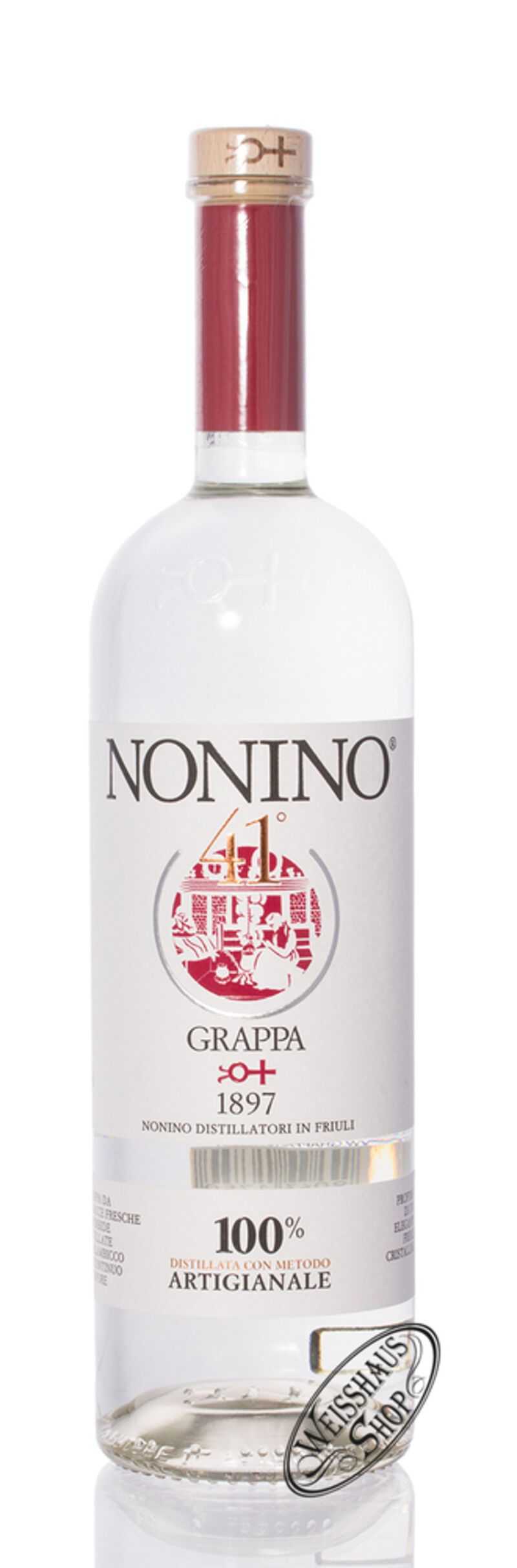 Nonino Grappa Tradizione 41% vol. 1,0l | Weisshaus Shop