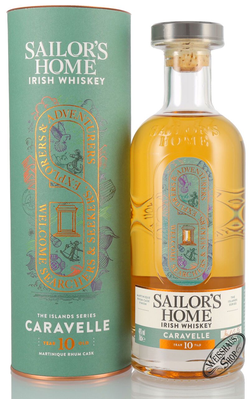 Sailor's Home Caravelle Martinique Rhum Finished Irish Whiskey 46% vol. 0,70l | Weisshaus Shop