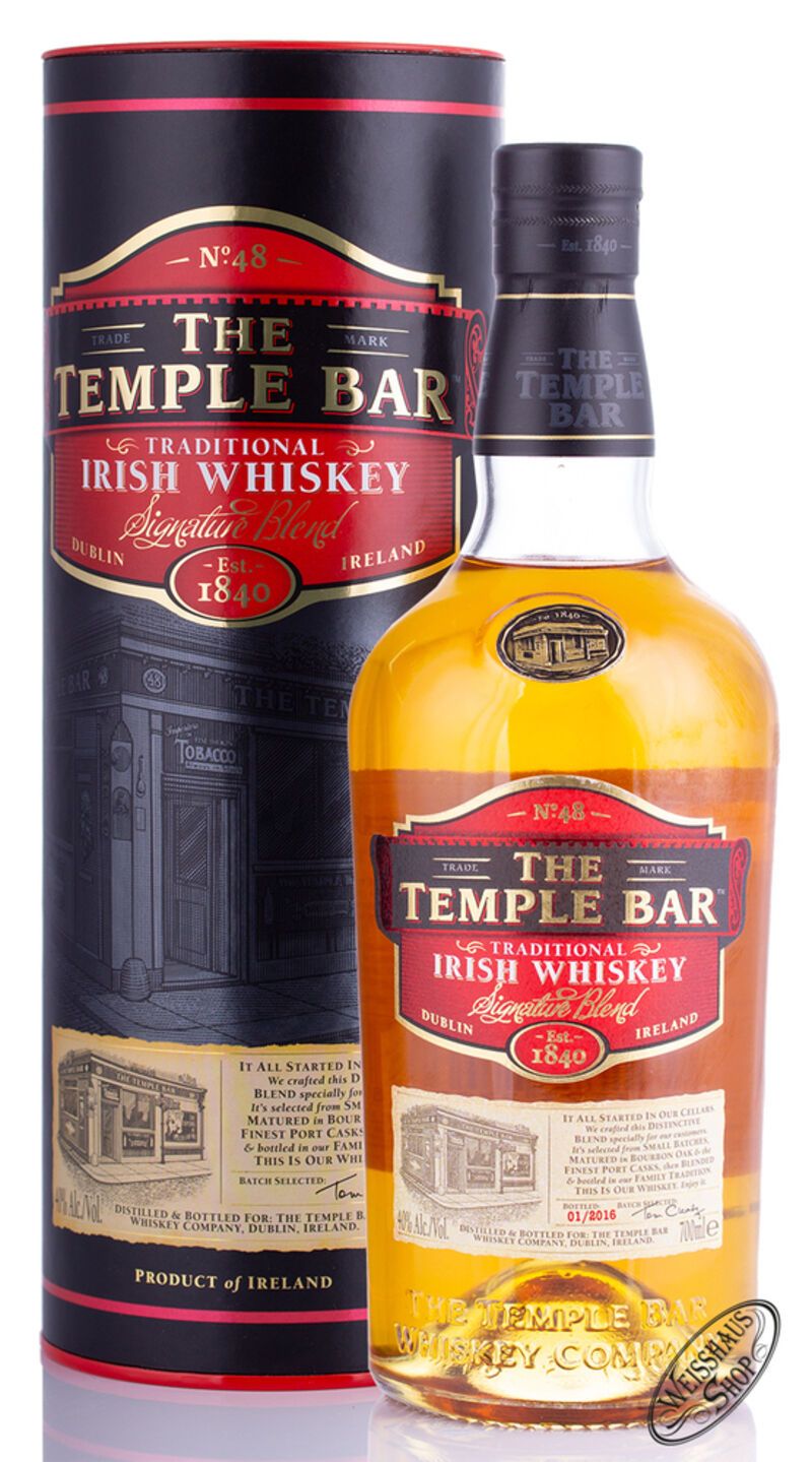 The Temple Bar Whiskey | Weisshaus Shop