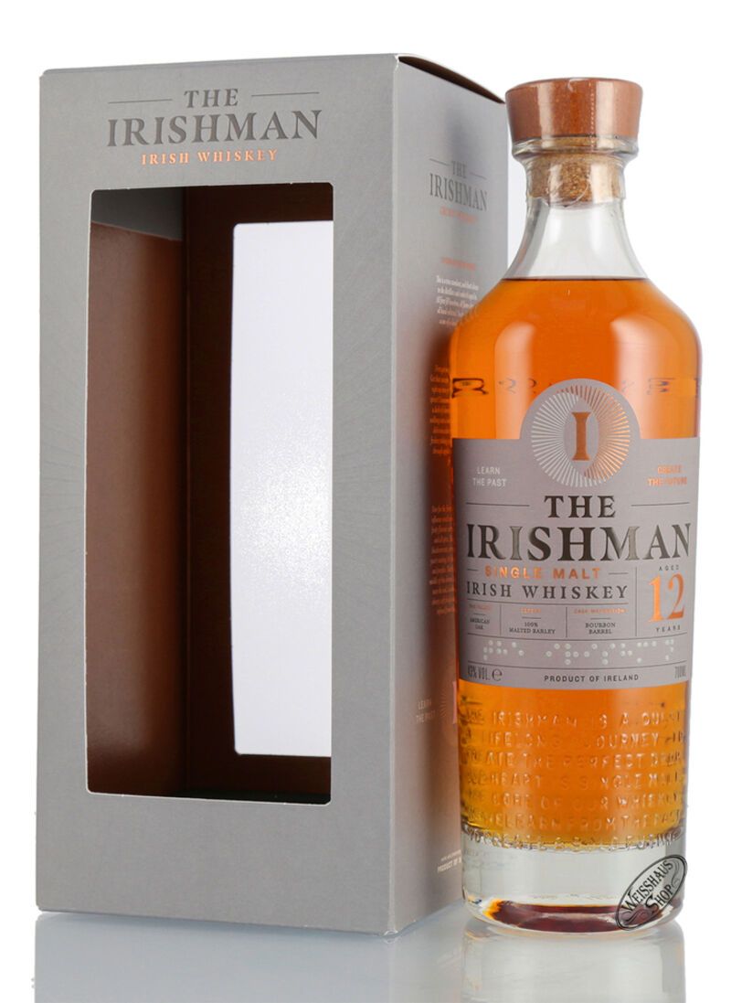 The Irishman 12 YO Irish Whiskey 43% vol. 0,70l | Weisshaus Shop