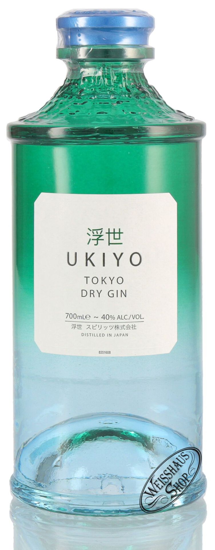 Ukiyo Japanese Tokyo Dry Gin 40% vol. 0,70l | Weisshaus Shop