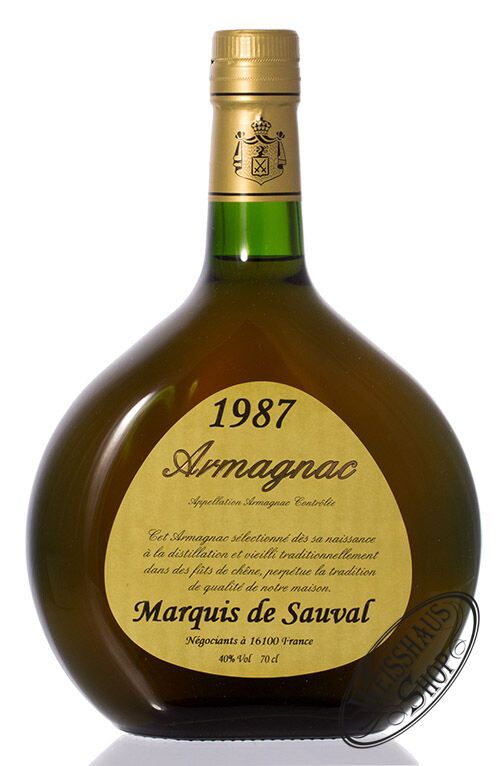 Marquis de Sauval Millésimé 1987 Armagnac 40% vol. 0,70l | Weisshaus Shop