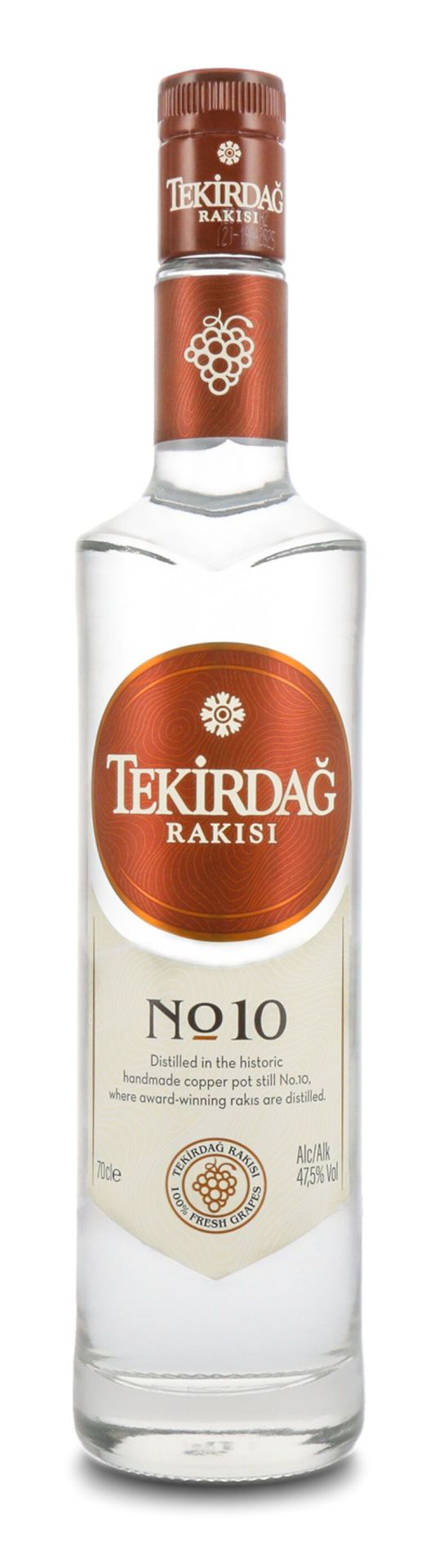 Tekirdag Rakisi No. 10 47,5% vol. 0,70l | Weisshaus Shop