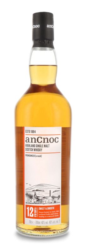 AnCnoc 12 YO Highland Single Malt Whisky 40% vol. 0,70l | Weisshaus Shop