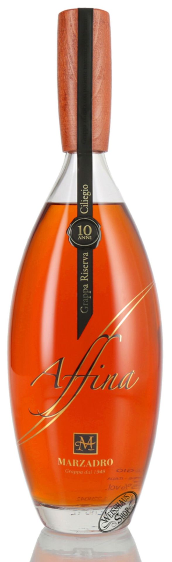 Marzadro Grappa Affina Ciliegio 43% vol. 1,0l | Weisshaus Shop