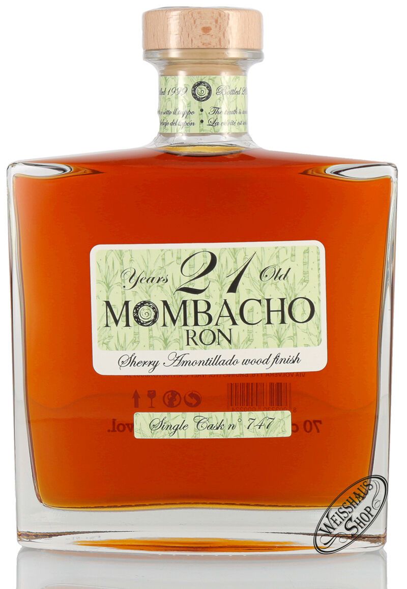 Mombacho 21 YO Sherry Cask Finish Rum 43% vol. 0,70l | Weisshaus Shop