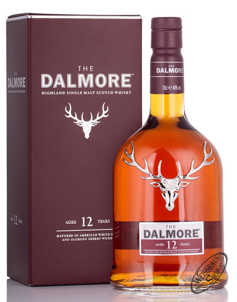 The Dalmore 12 YO Single Malt Whisky 40% vol. 0,70l | Weisshaus Shop