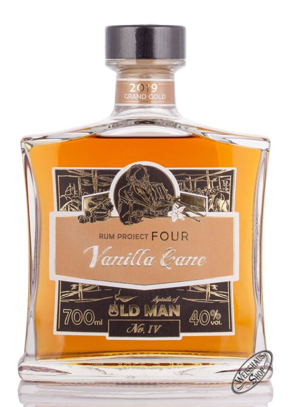 Old Man Project Four Vanille Cane Spirit 40% vol. 0,70l | Weisshaus Shop