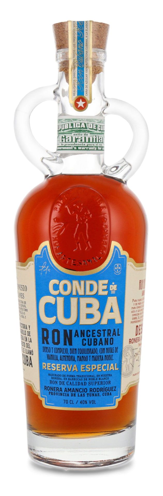Conde de Cuba Reserva Especial Rum 40% vol. 0,70l | Weisshaus Shop