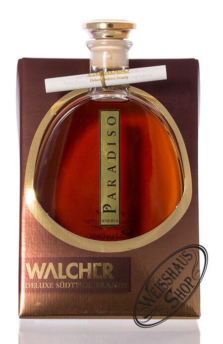 Walcher Paradiso Deluxe Alto Adige Brandy 40% vol. 0,70l | Weisshaus Shop
