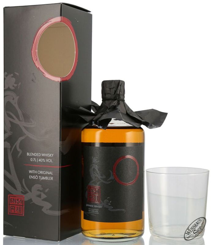 Enso Japanese Blended Whisky set regalo 40% vol. 0,70l | Weisshaus Shop