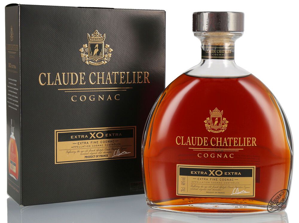 Claude Chatelier X.O. Extra Cognac 40% vol. 0,70l | Weisshaus Shop