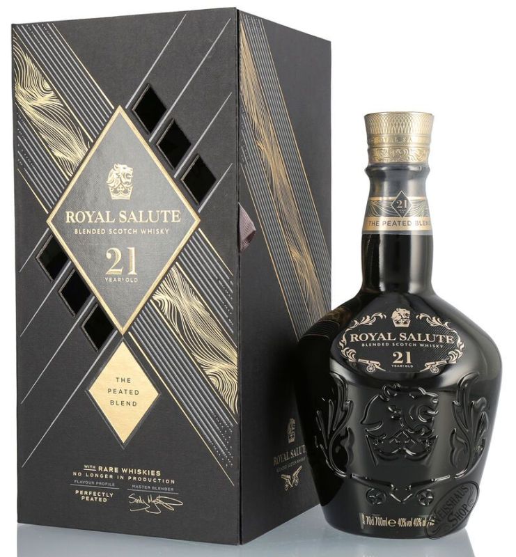Chivas Regal Royal Salute The Peated Blend Edition 21 YO Whisky Royal ...