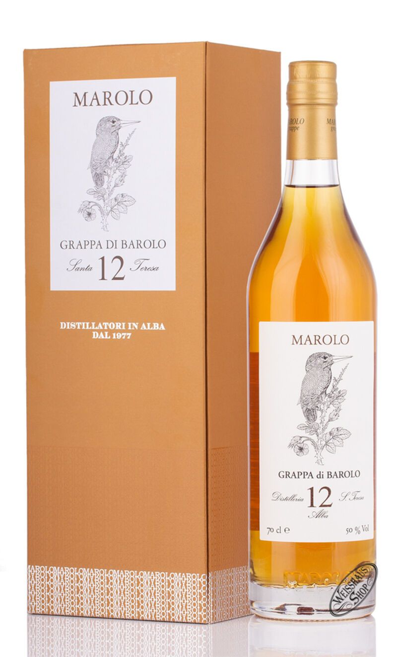 Marolo Grappa Barolo 12 YO 50% vol. 0,70l | Weisshaus Shop