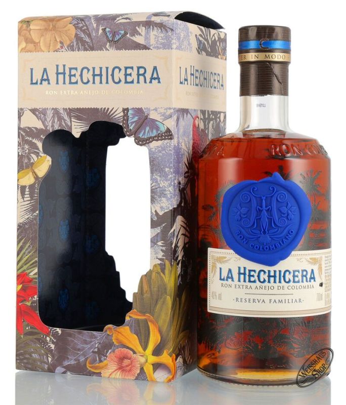 La Hechicera Fine Aged Rum from Colombia 40% vol. 0,70l | Weisshaus Shop