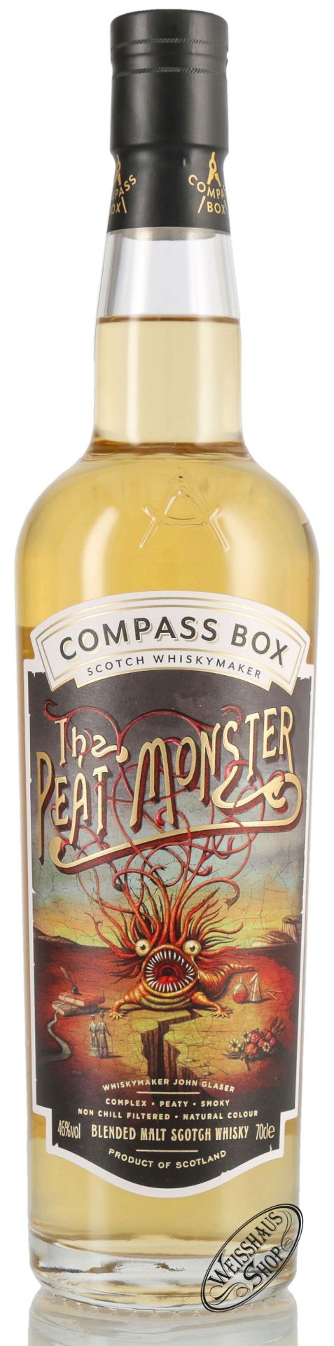 Compass Box The Peat Monster Blended Whisky 46% vol. 0,70l | Weisshaus Shop