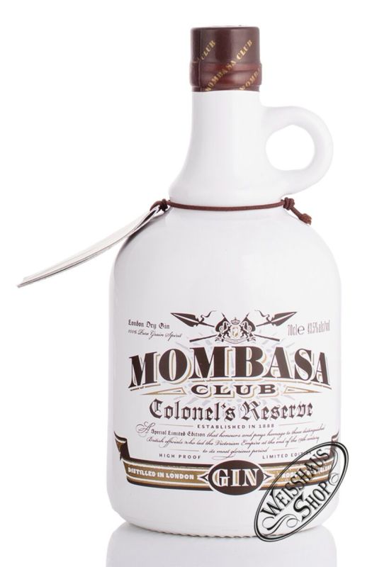 Mombasa Club - nella storia del gin | Weisshaus Shop