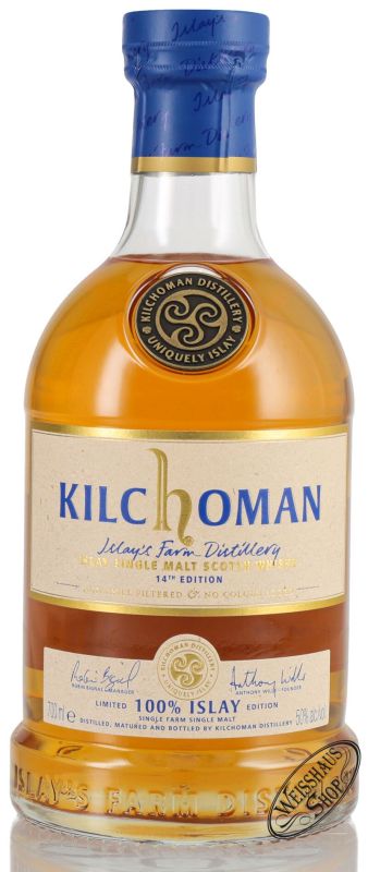 Kilchoman 100% Islay Whisky 14th Edition 50% vol. 0,70l | Weisshaus Shop