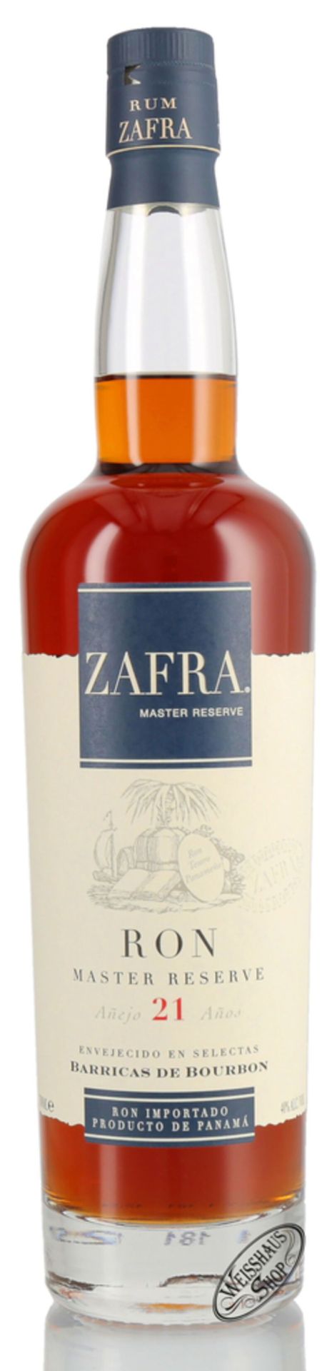 Zafra Master Reserve 21 YO Rum 40% vol. 0,70l | Weisshaus Shop