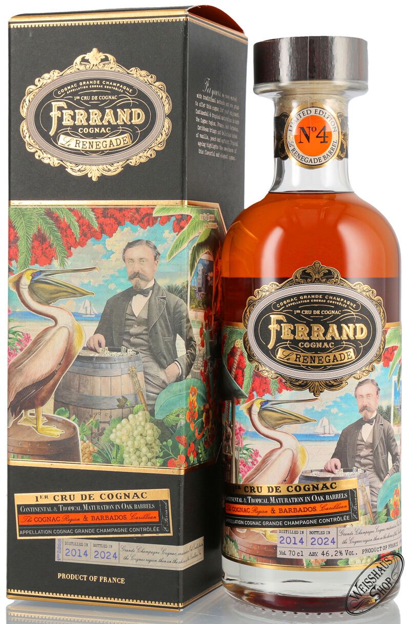 Il Pierre Ferrand Renegade Barrel No. 4 Cognac 46,2% vol. 0,70l ...