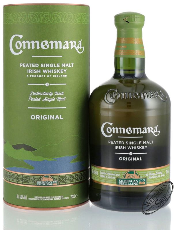 Connemara Peated Single Malt Irish Whiskey 40% vol. 0,70l | Weisshaus Shop