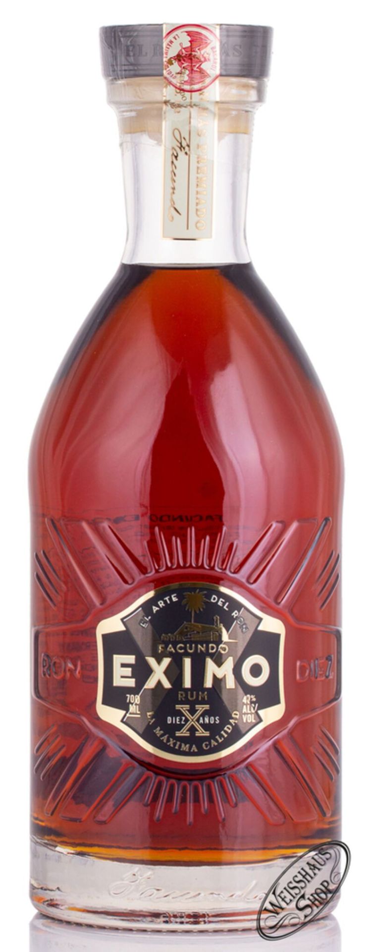 Bacardi Facundo Eximo 10 YO Rum 40% vol. 0,70l | Weisshaus Shop