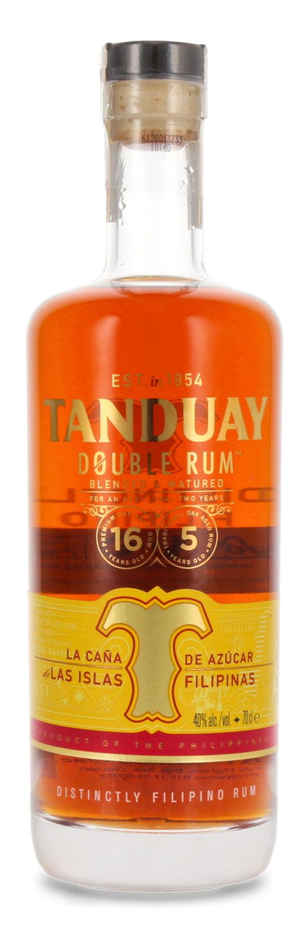 Tanduay Double Rum 40% vol. 0,70l | Weisshaus Shop