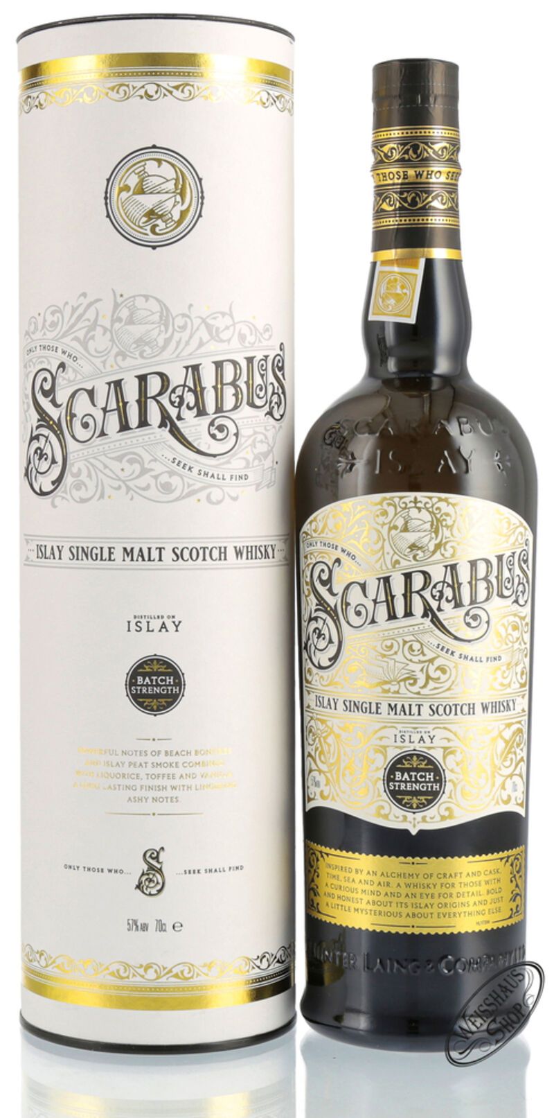 Scarabus Islay Batch Strength Single Malt Whisky 57% vol. 0,70l ...