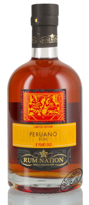 Rum Nation Peruano 8 YO Rum 42% vol. 0,70l | Weisshaus Shop
