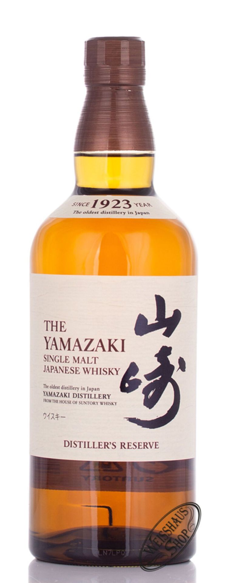 Yamazaki Distiller's Reserve Single Malt Whisky 43% vol. 0,70l | Weisshaus Shop