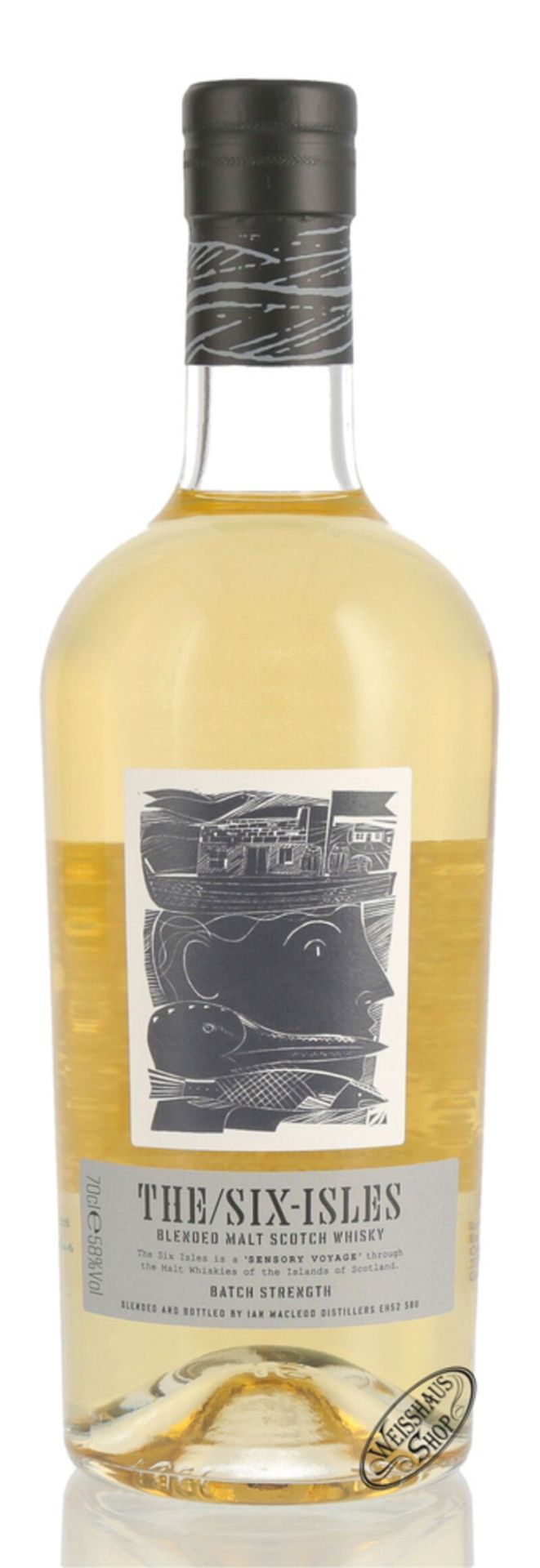 The Six Isles Batch Strength Blended Whisky 58% vol. 0,70l | Weisshaus Shop