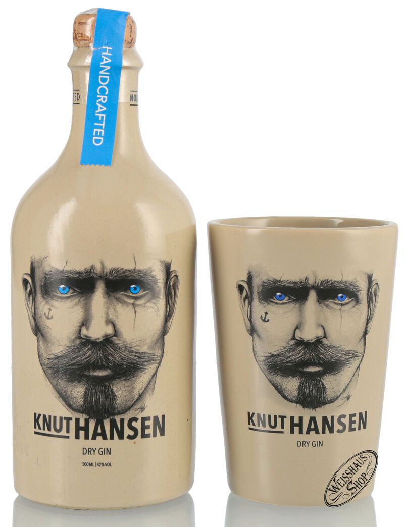 Knut Hansen Dry Gin Set Regalo 42% vol. 0,50l | Weisshaus Shop