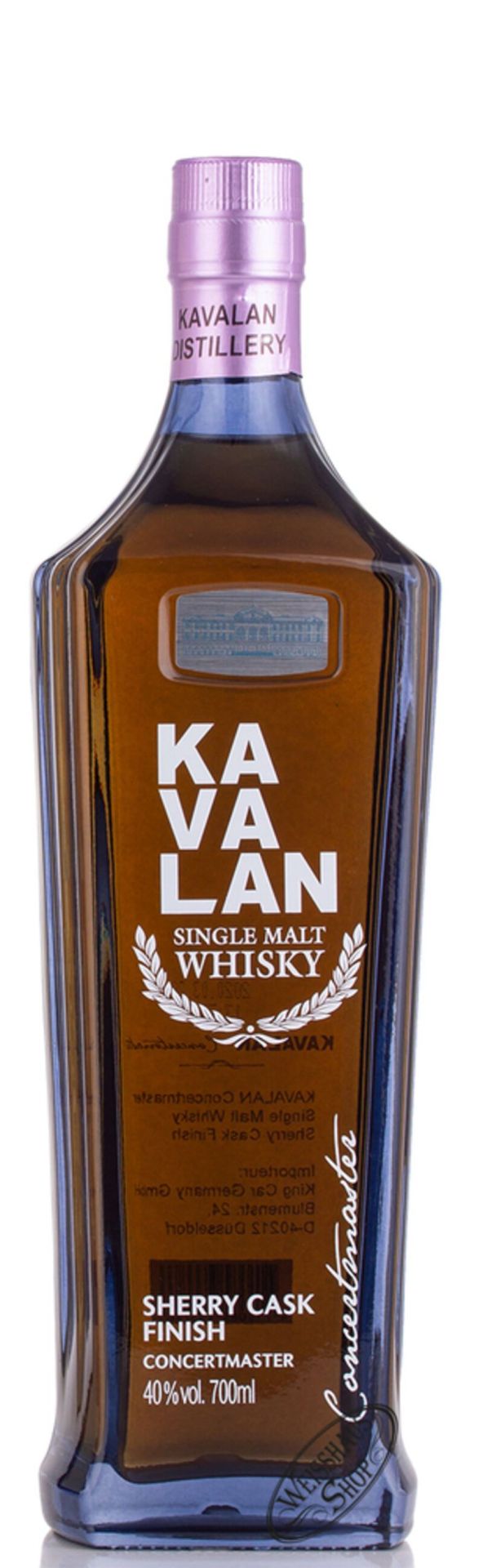 Kavalan Concertmaster Single Malt Whisky Sherry Cask Finish 40% vol. 0 ...
