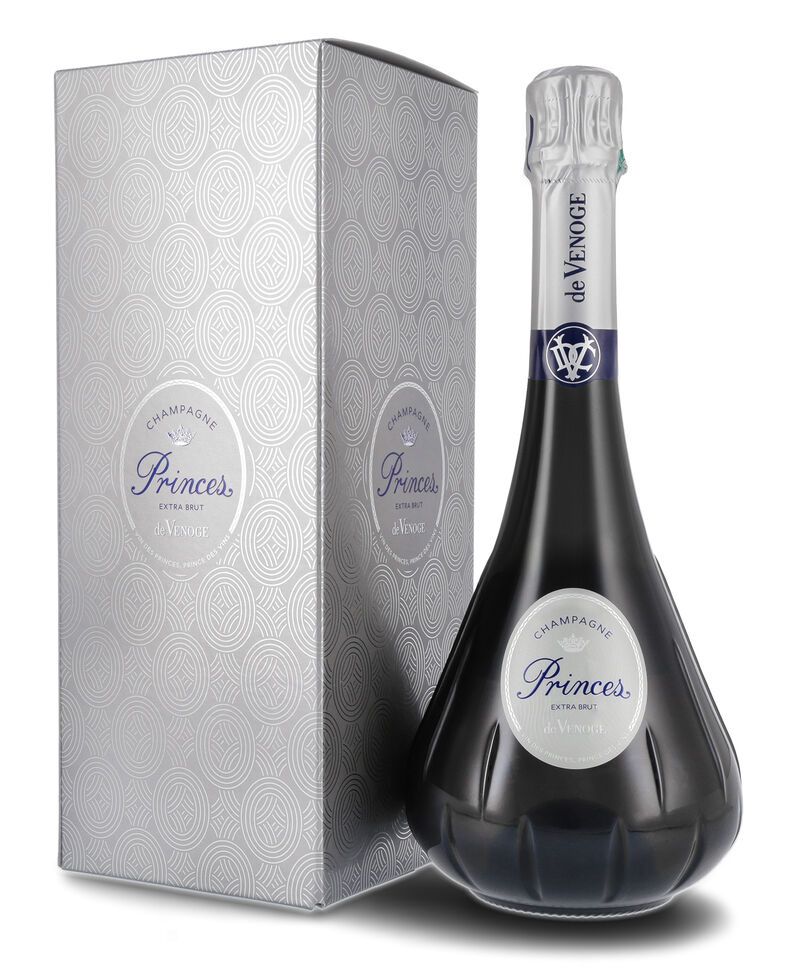 De Venoge Princes Champagne Extra Brut 12% vol. 0,75l Confezione regalo ...
