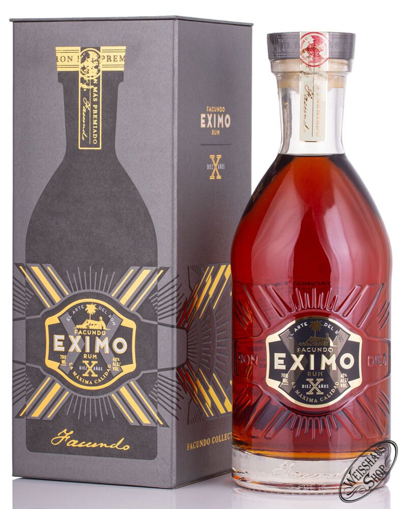 Bacardi Facundo Eximo 10 YO Rum 40% vol. 0,70l | Weisshaus Shop